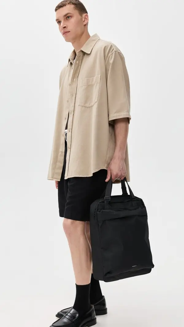 SANDQVIST Go 2-way Tote Bag - Black