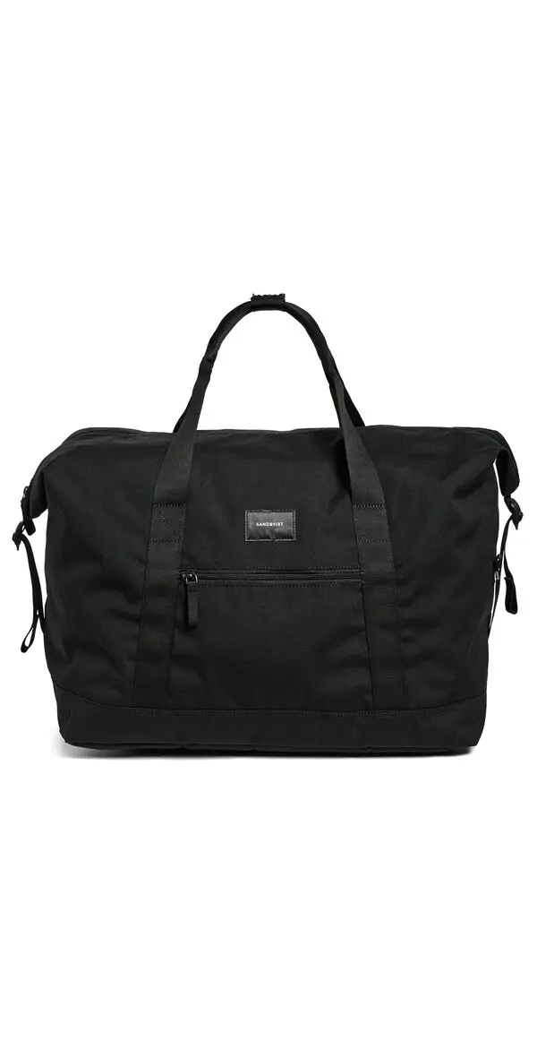 SANDQVIST Sture Duffle Bag - Black
