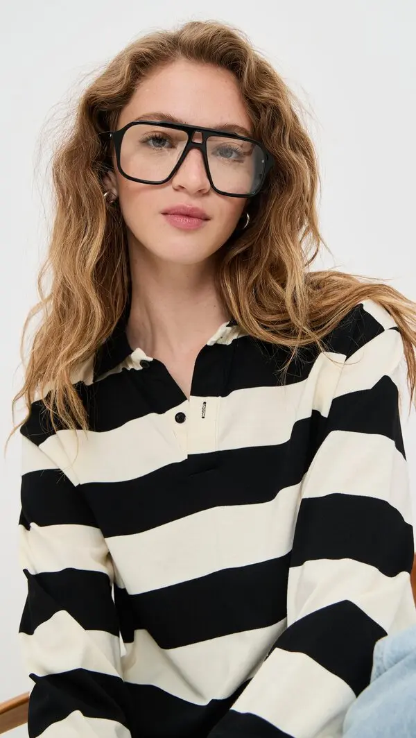 Wisdom Frame 33 Sunglasses In Black - 40% Off | Editorialist display picture 3