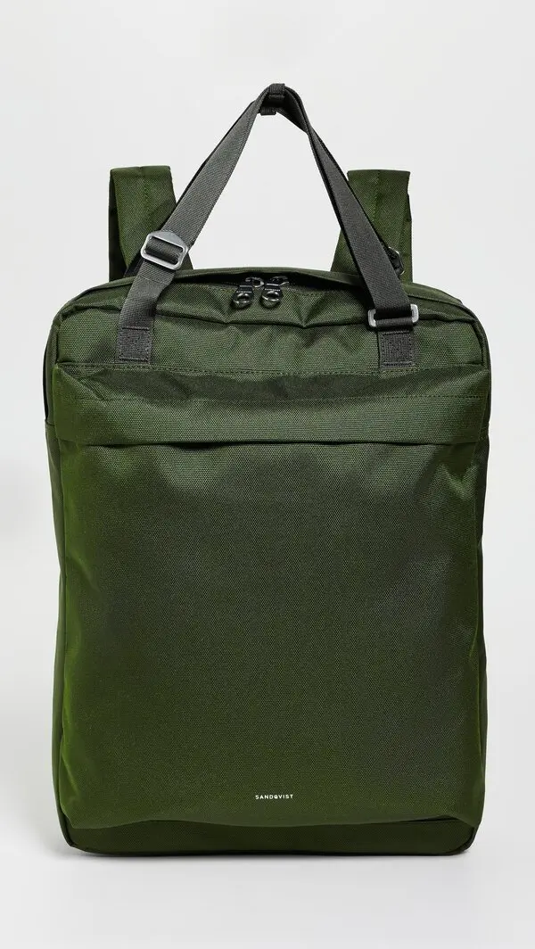 SANDQVIST Technical Weave Tote Bag - Dawn Green