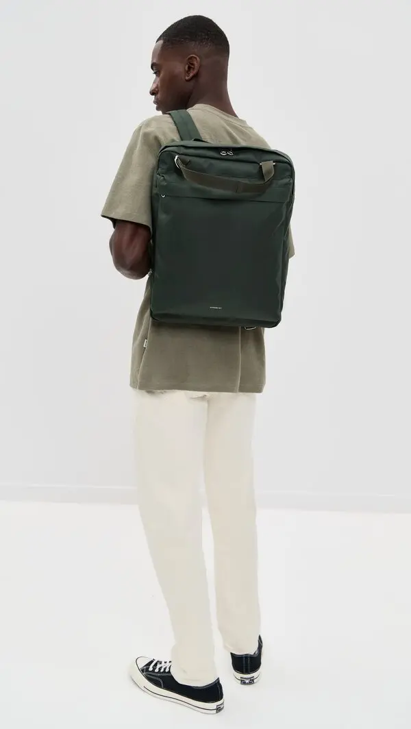 SANDQVIST Technical Weave Tote Bag - Dawn Green