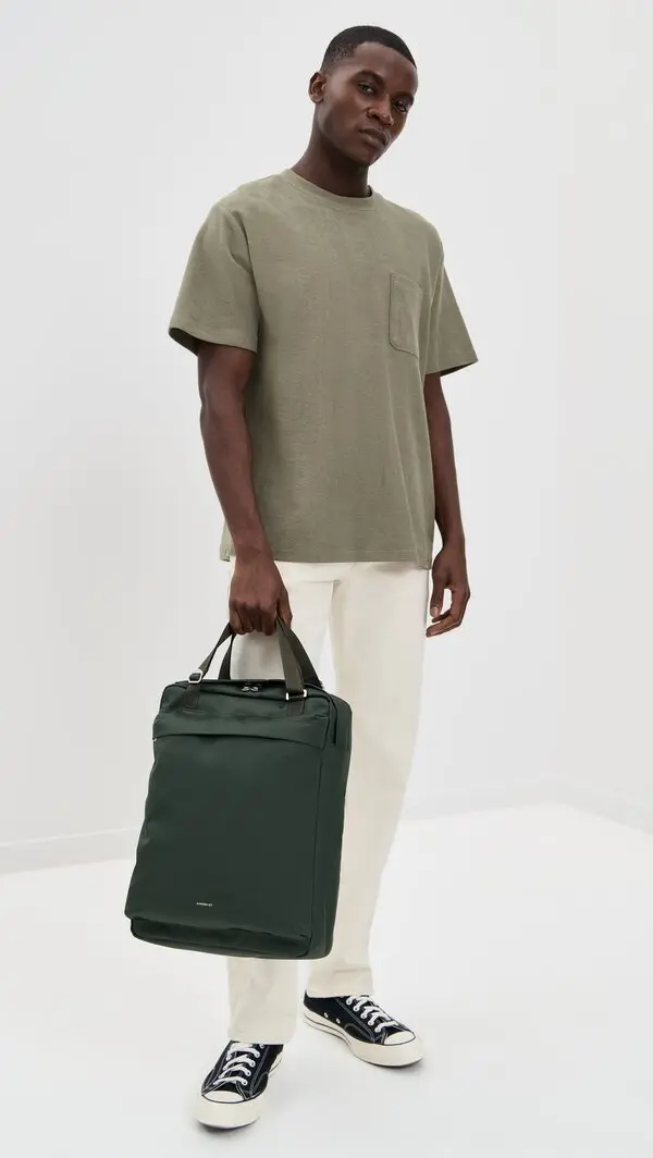SANDQVIST Technical Weave Tote Bag - Dawn Green