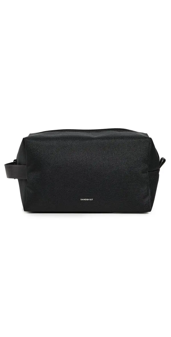 SANDQVIST Go Handle Wash Bag - Black