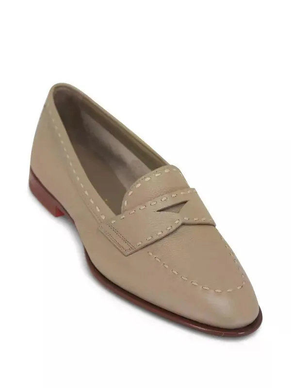 Santoni Penny Loafers