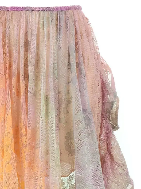 Zimmermann Billow Maxi Skirt - Pink