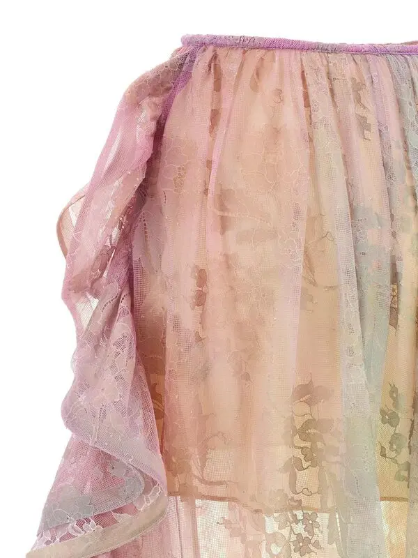 Zimmermann Billow Maxi Skirt - Pink