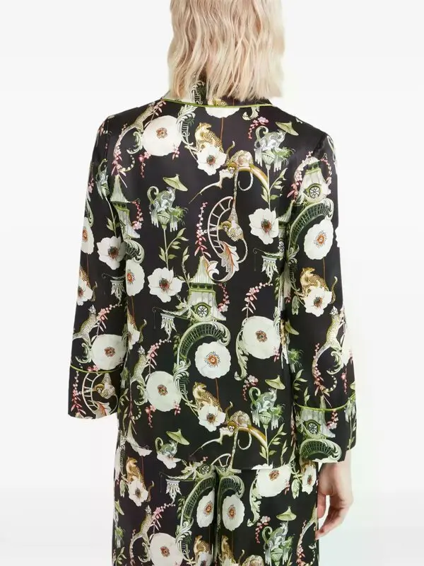 TEMPERLEY LONDON Aphrodite Pyjama Top