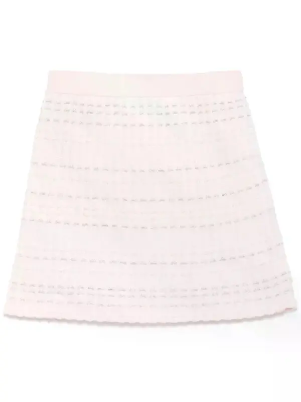Thom Browne Tweed Jacquard Mini Skirt