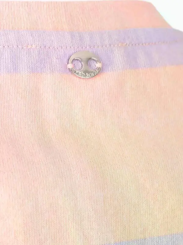 Rabanne Striped Cotton T-shirt - Pink