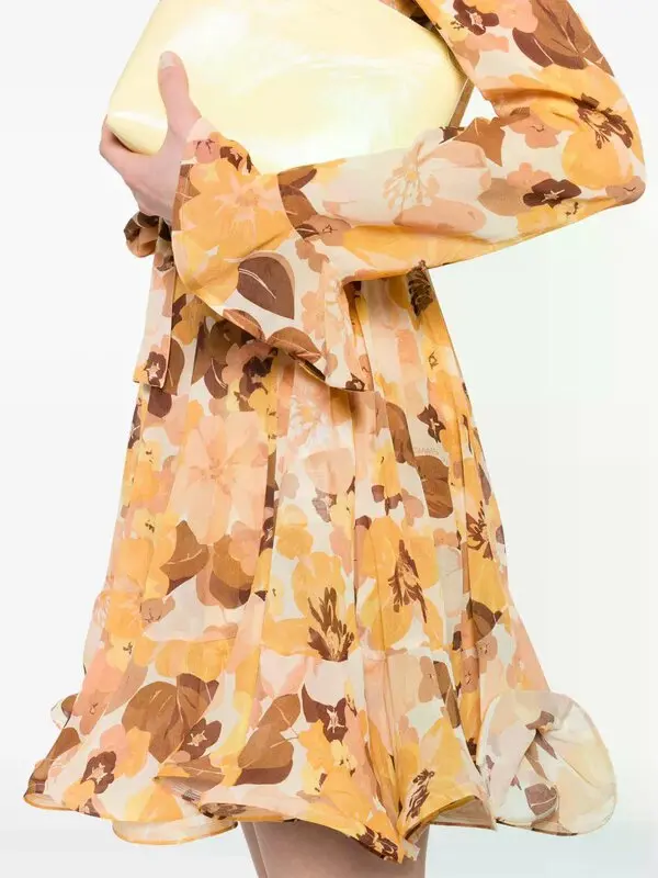 Zimmermann Balance Lantern Mini Dress