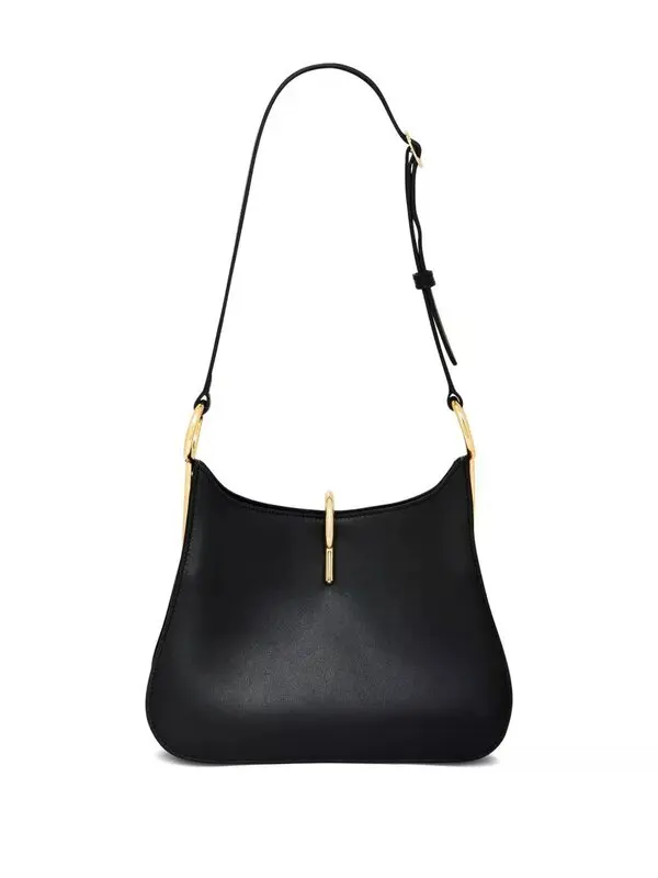 Rabanne Medium Ring Leather Shoulder Bag