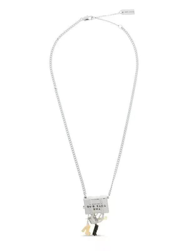 Marc Jacobs Chain-link Pendant Necklace - Silver