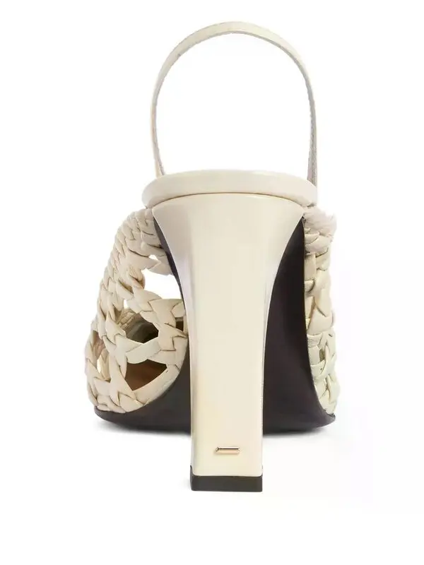 GIUSEPPE ZANOTTI Brendha Cage Pumps - Neutrals
