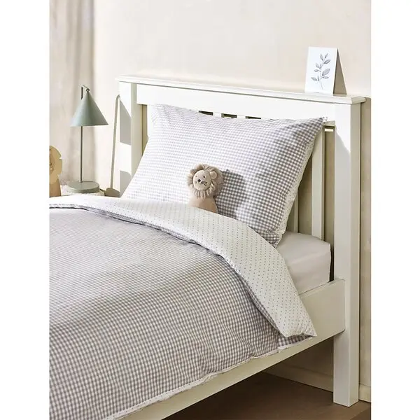 THE WHITE COMPANY Cloud Star Gingham Cotton Bed Set