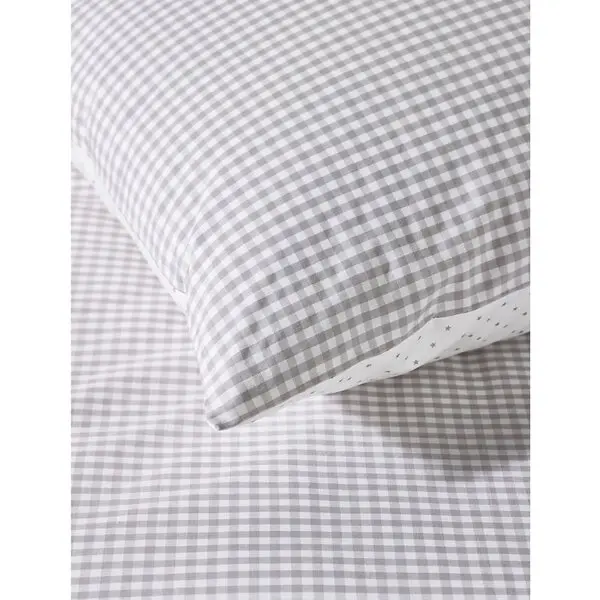 THE WHITE COMPANY Cloud Star Gingham Cotton Bed Set