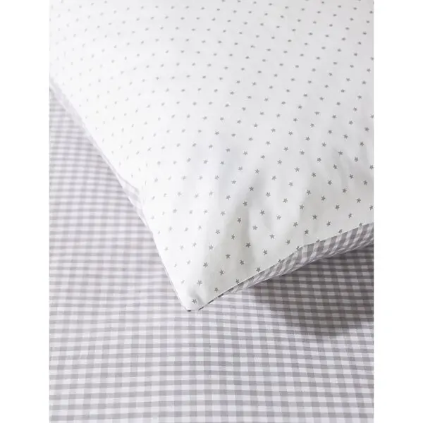 THE WHITE COMPANY Cloud Star Gingham Cotton Bed Set