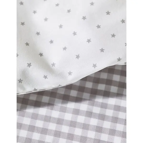 THE WHITE COMPANY Cloud Star Gingham Cotton Bed Set