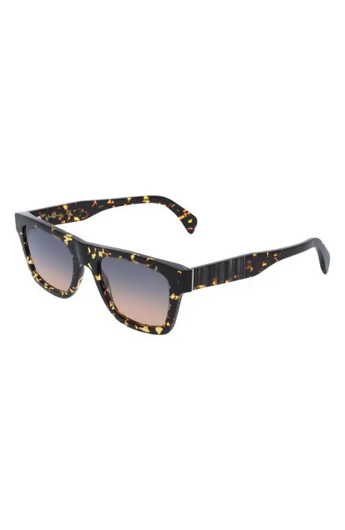 Paul Smith Morrel Rectangular Sunglasses - Dark Havana