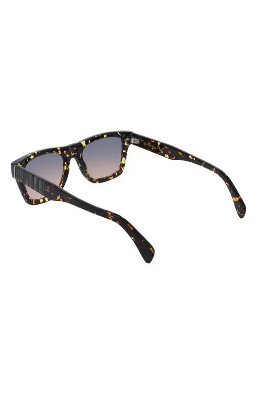 Paul Smith Morrel Rectangular Sunglasses - Dark Havana