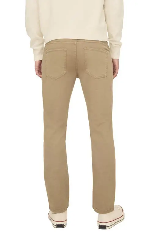 Warp + Weft Slim Fit Twill Pants - Hazelnut