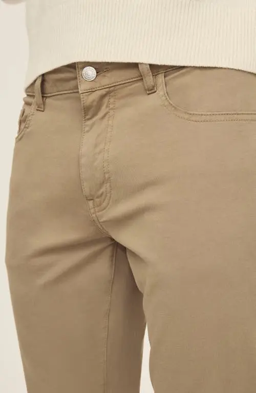 Warp + Weft Slim Fit Twill Pants - Hazelnut