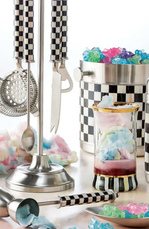 MACKENZIE-CHILDS Courtly Check Ice Bucket