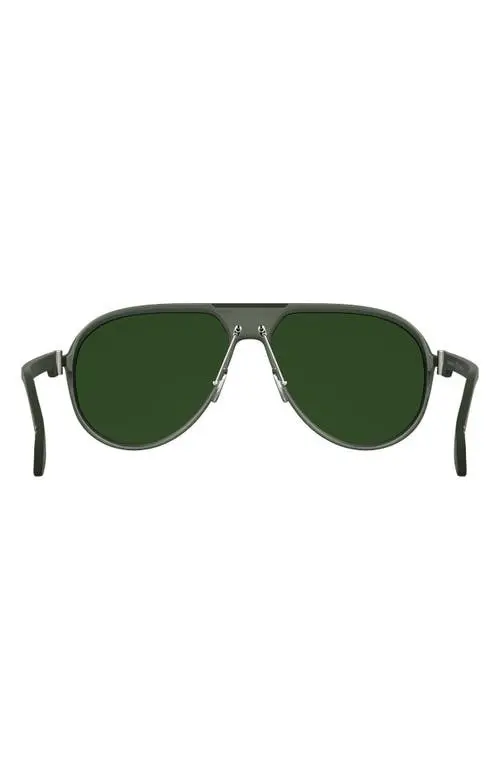 Canada Goose 60mm Aviator Sunglasses - Matte Sage