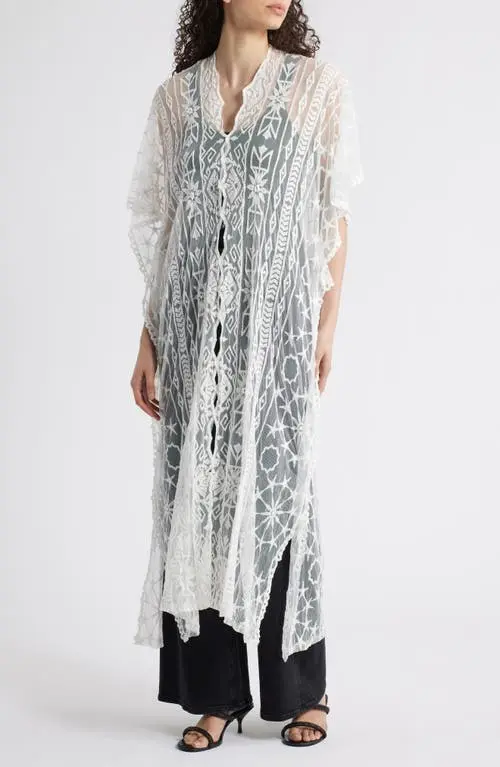 NIKKI LUND Augustina Sheer Caftan