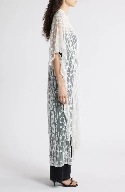NIKKI LUND Augustina Sheer Caftan