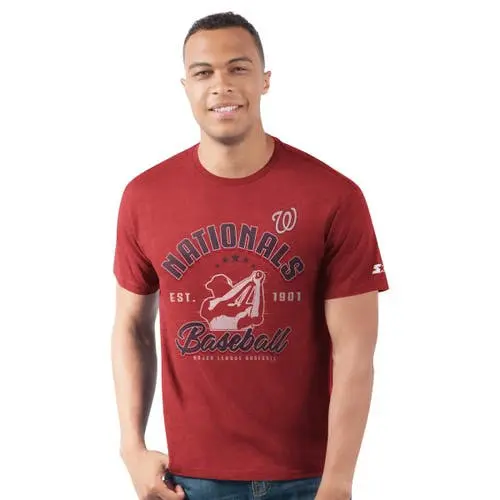 STARTER Washington Nationals Prime Time Batter T-shirt