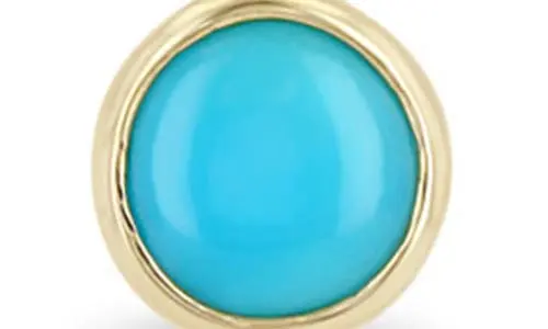 Zoe Chicco Bezel Set Turquoise Charm
