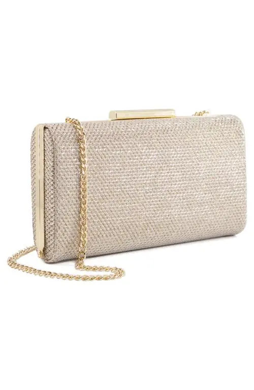 Dune London Binita Frame Clutch - Gold
