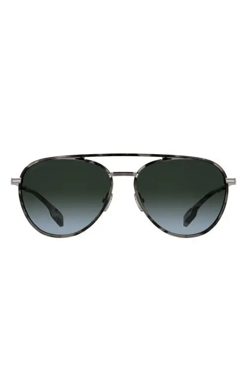 Canada Goose 59mm Aviator Sunglasses - Havana Grey