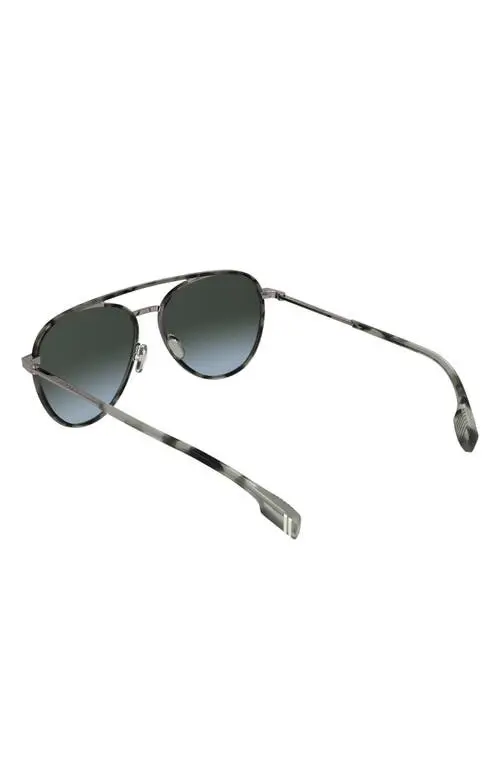 Canada Goose 59mm Aviator Sunglasses - Havana Grey