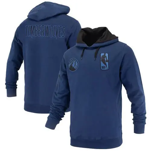 FISLL Minnesota Timberwolves Logoman Shadow Collection Pullover Hoodie