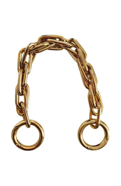 HYER GOODS Doppio Link Chain Strap - Gold
