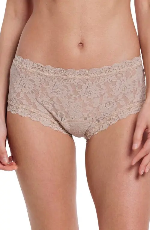 Hanky Panky X Saalt Signature Lace® Leakproof Boyshorts - Chai