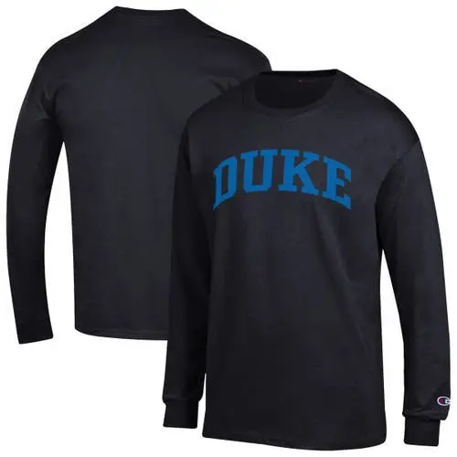 Champion Duke Blue Devils Basic Arch Long Sleeve T-shirt