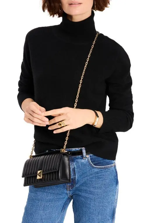 Kate Spade New York Mini Deco Quilted Leather Convertible Crossbody Bag