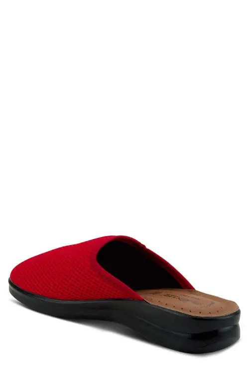 SPRING STEP SHOES Scuff Slipper - Red