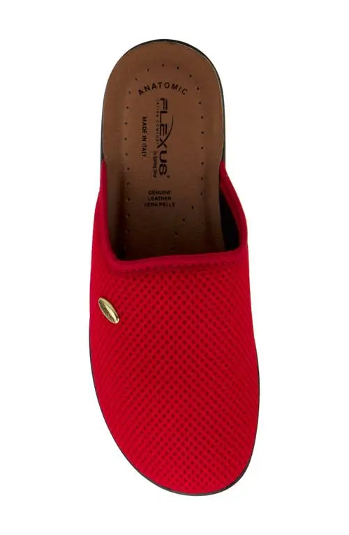 SPRING STEP SHOES Scuff Slipper - Red