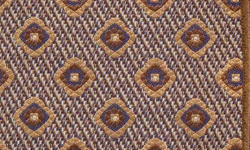 CLIFTON WILSON Diamond Jacquard Silk Pocket Square
