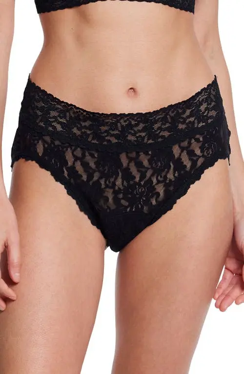 Hanky Panky X Saalt Signature Lace® Leakproof French Briefs - Black