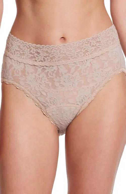 Hanky Panky X Saalt Signature Lace® Leakproof French Briefs - Chai