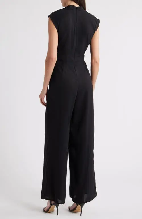 NIKKI LUND Lilou Wide Leg Jumpsuit - Black