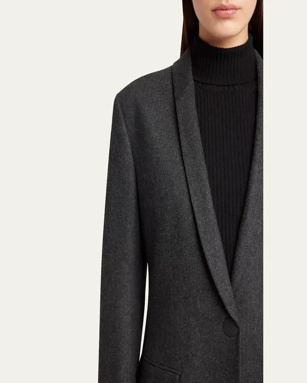 Giorgio Armani Cashmere Flannel Blazer