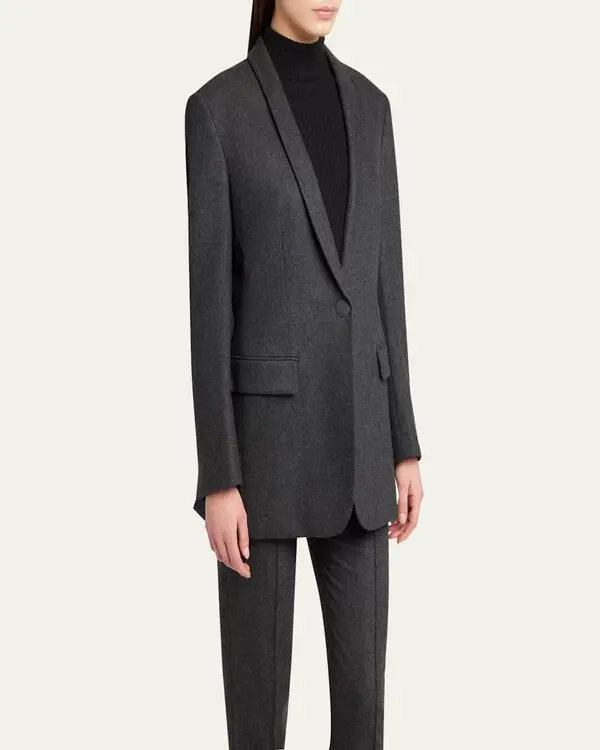 Giorgio Armani Cashmere Flannel Blazer