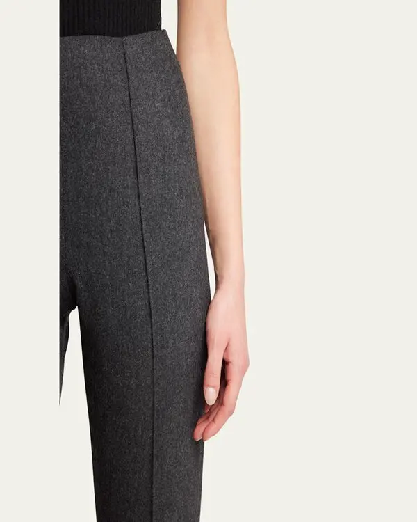 Giorgio Armani Cashmere Flannel Ankle Trousers