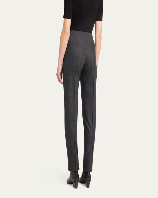 Giorgio Armani Cashmere Flannel Ankle Trousers