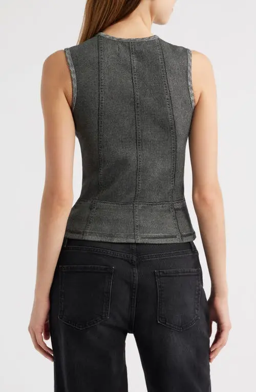 Rag & Bone Miramar Stretch Cotton Rib Muscle Tank